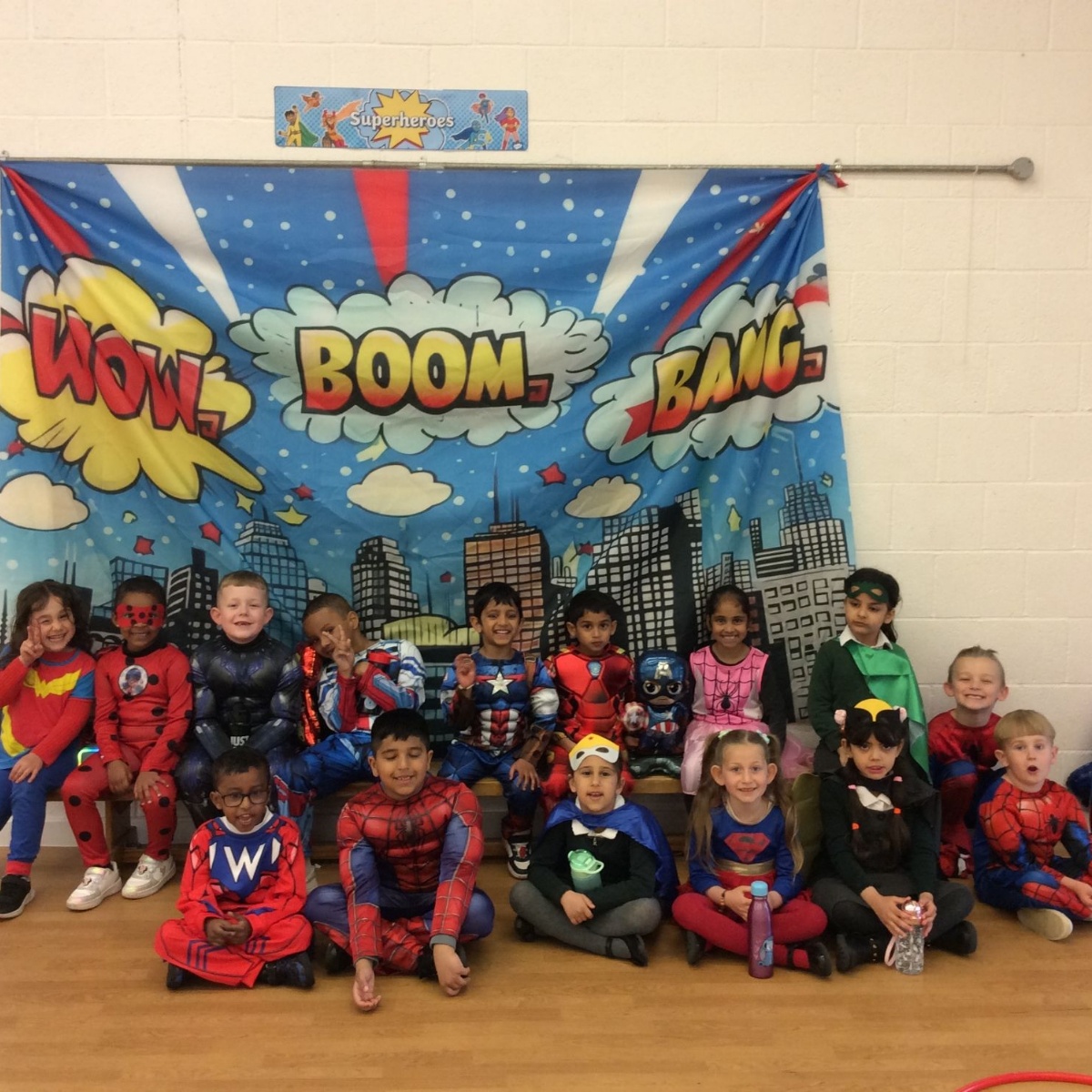 Feltham Hill Infant and Nursery School - Year 1 Superhero Engage Day